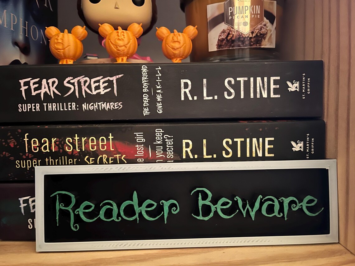 Bookshelf Signs - Etsy