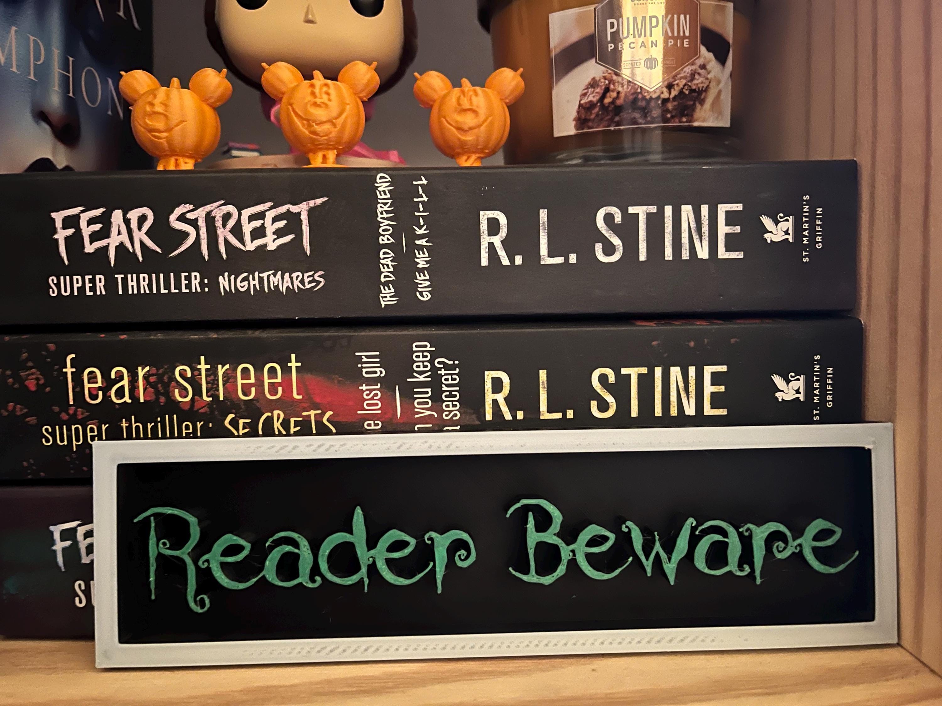 Bookshelf Signs - Etsy