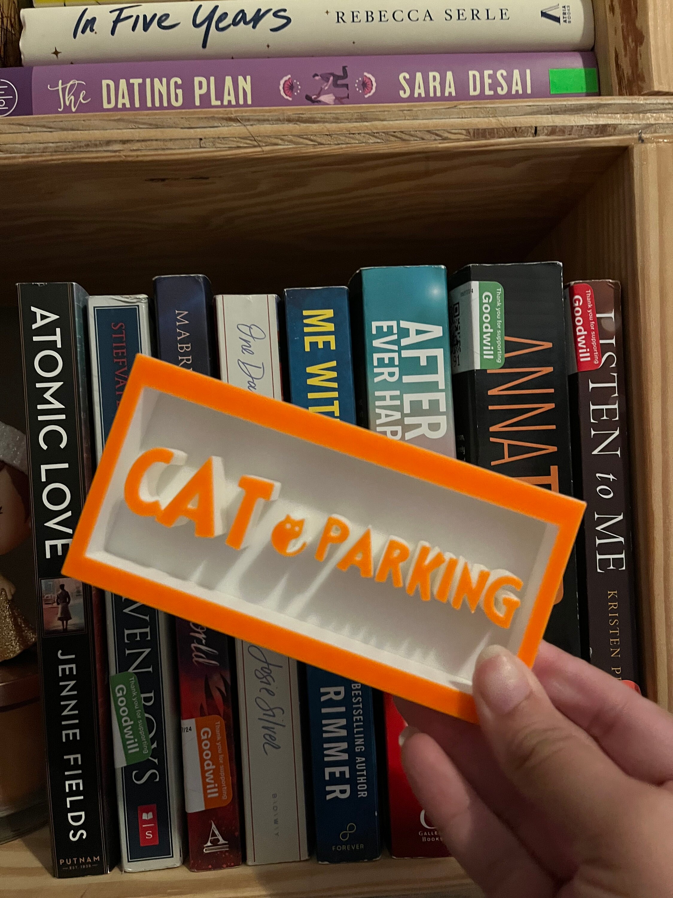 Bookshelf Signs - Etsy