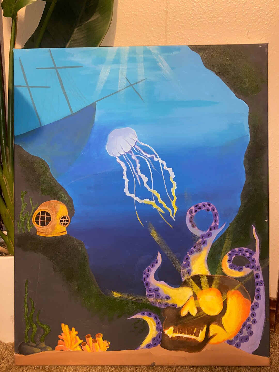 Deep Sea Painting! - Etsy