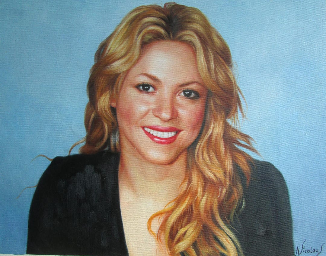 Handpainted Custom People Portrait Oil Painting on Canvas, Turn Your ...