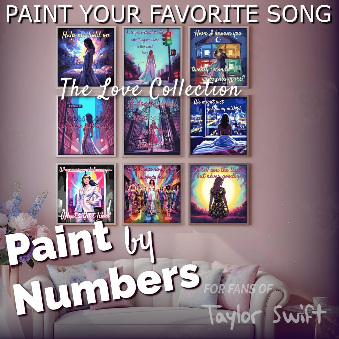 Paint Your Favorite Song - DIY Fan Art - the Love Collection by Swiftly ...