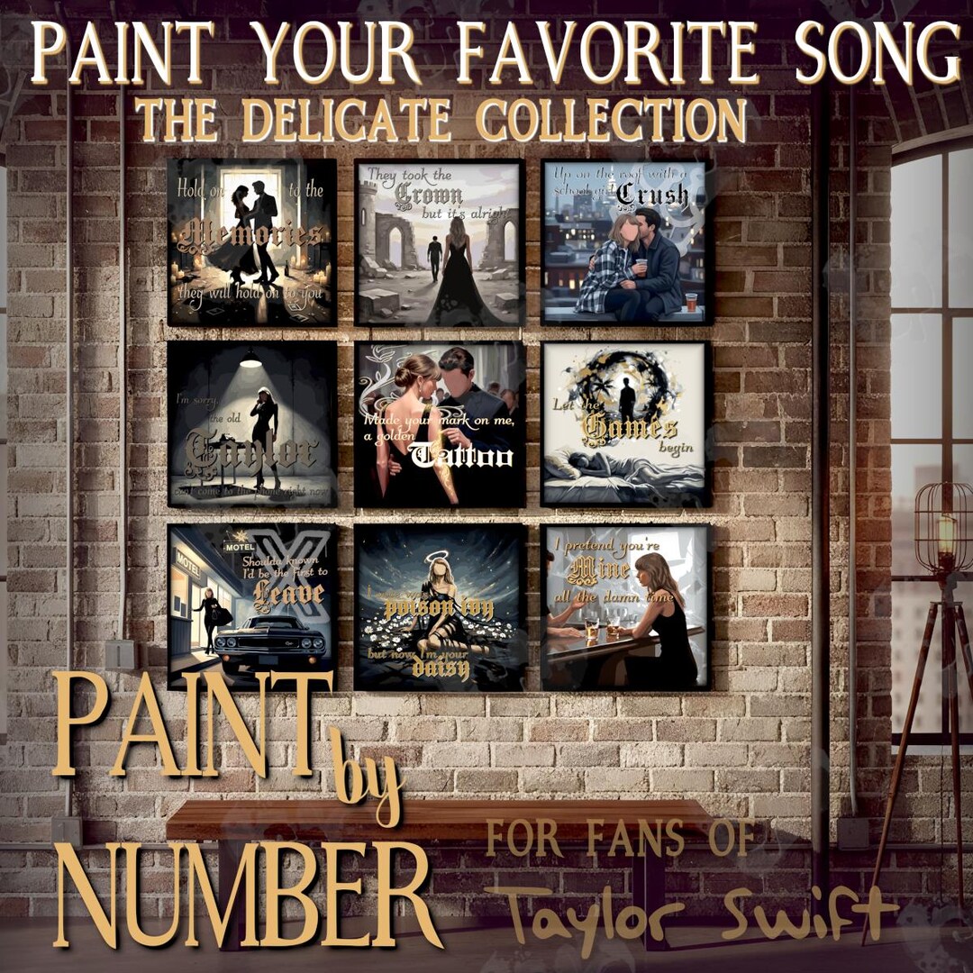Paint Your Favorite Song - DIY Fan Art - the Delicate Collection by ...