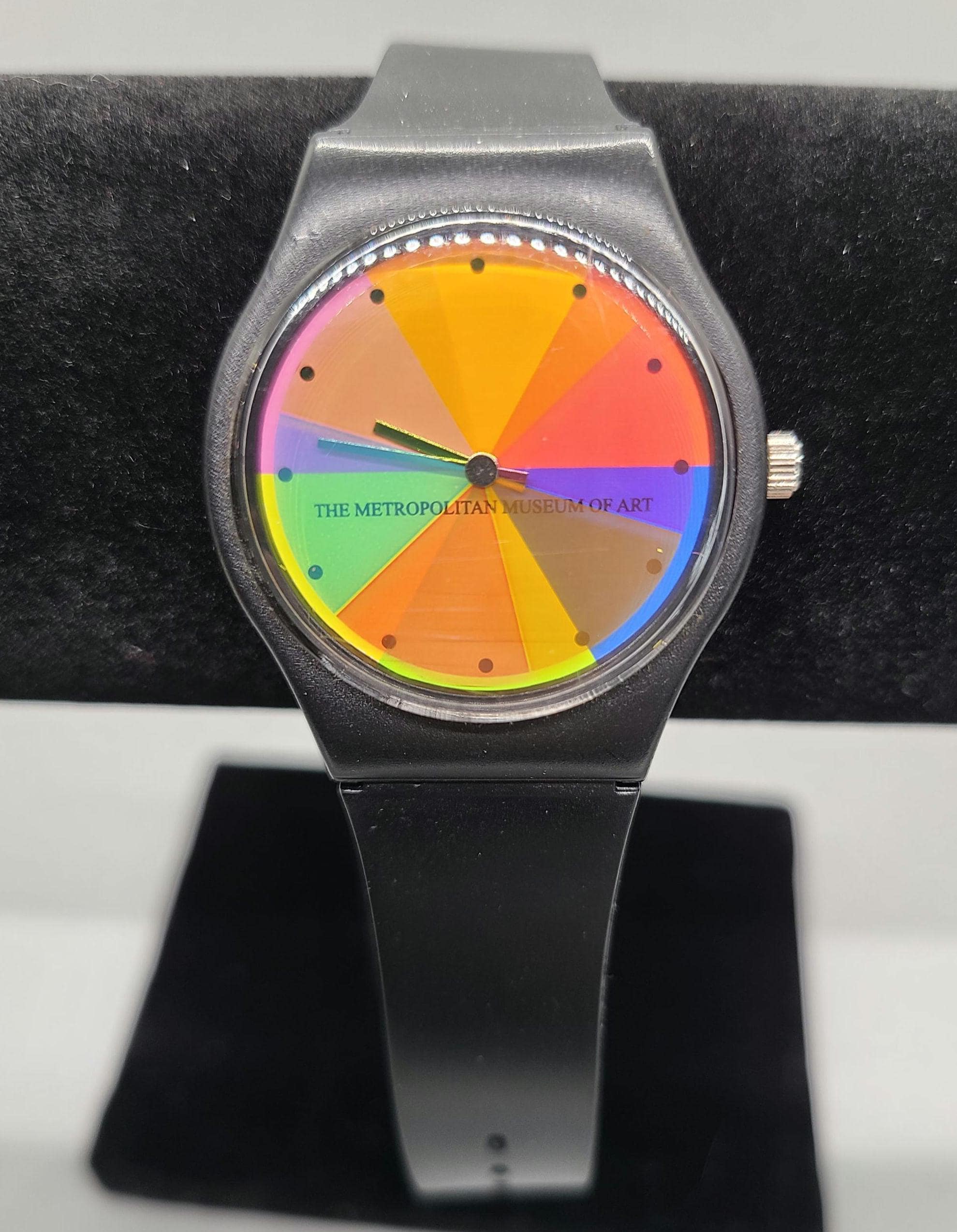 1980s the Museum of Modern Art Art Color Wheel Watch - Etsy