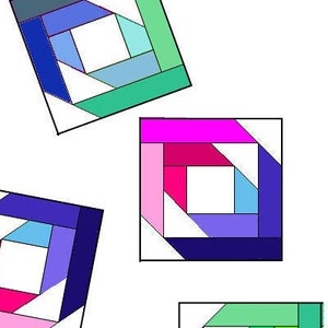 Pineapple Burst 6" Block, Printable. Foundation Paper Piecing Pattern. - Etsy