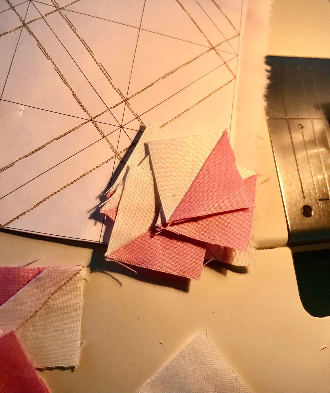 Mini HST 1/2 Printable PDF. Foundation Paper Piecing - Etsy