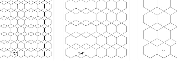 Hojas De Trabajo Imprimibles De Hexágonos