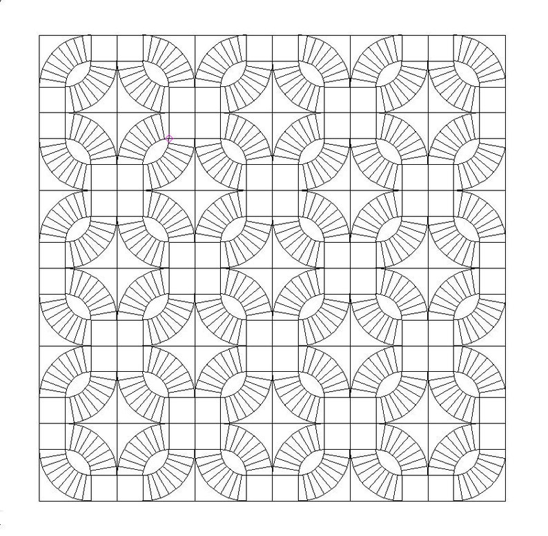 Pickle Dish, 9" Printable Block. Foundation Paper Piecing Pattern. - Etsy