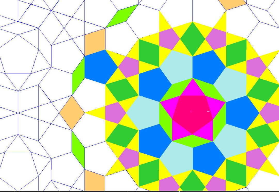 EPP Templates Pentagons, Triangles and Parallelograms for Quilting- PDF ...