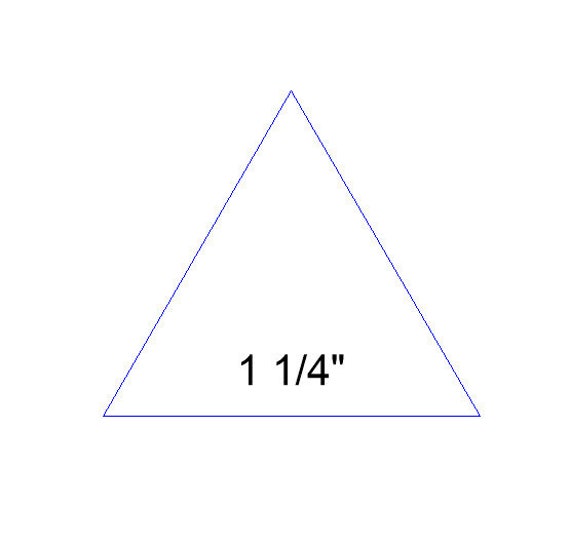 Triangle Template Printable