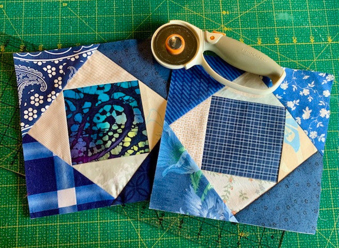 Bundle: 8" Economy Block and 2" HST Grid. Printable PDF. Foundation ...