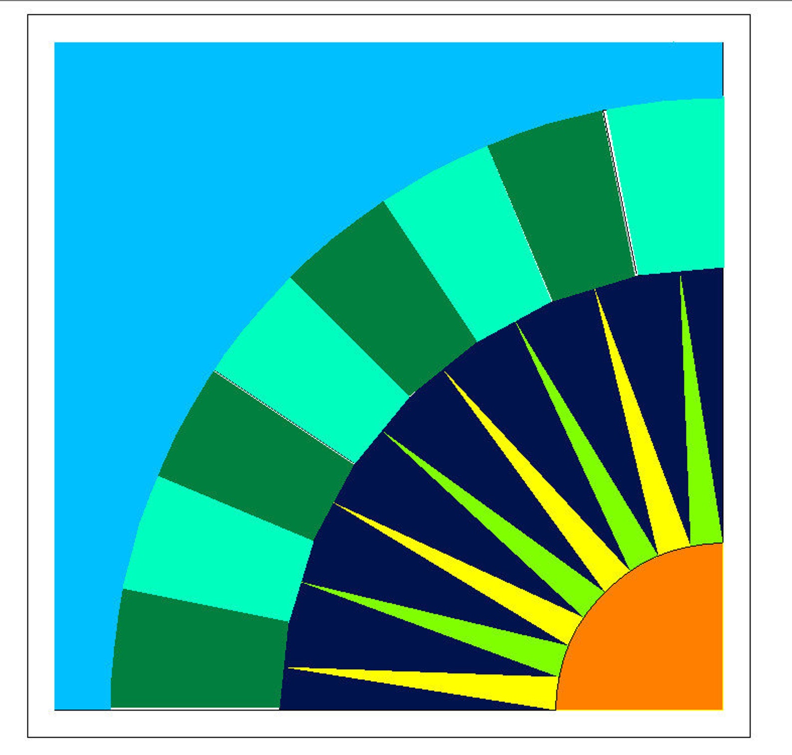 6" New York Beauty Block. Foundation Paper Piecing Pattern , Printable ...