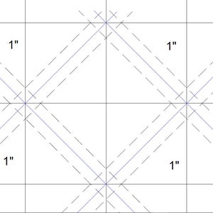 Bundle of 4 Small Sizes HST Papers. 1/2", 1", 1 1/4" and 1 1/2 ...