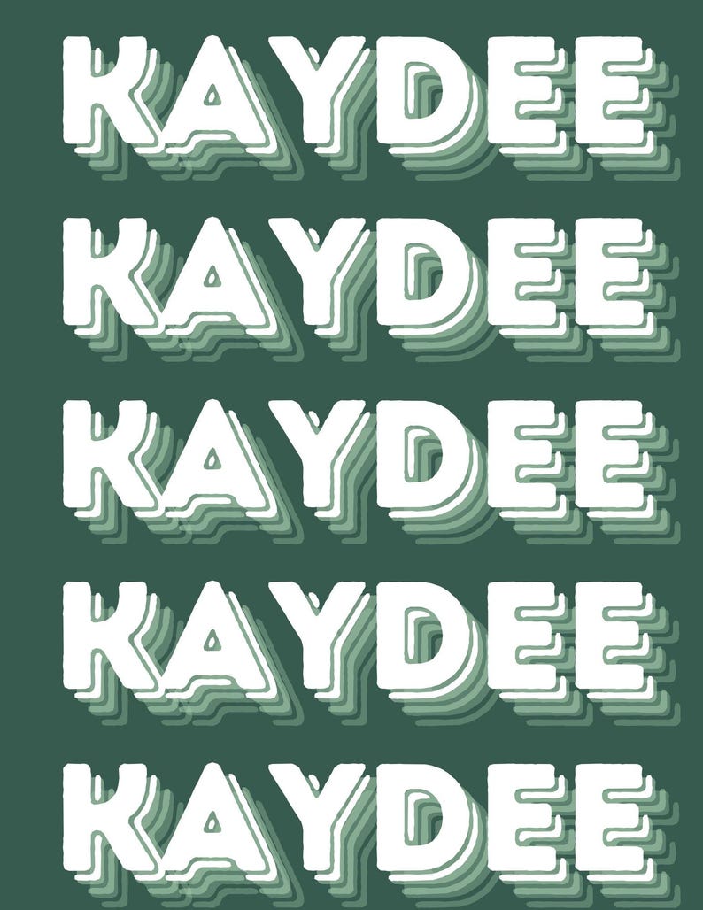 Kappa Delta Wall Prints - Etsy