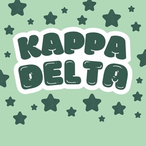 Kappa Delta Wall Prints - Etsy