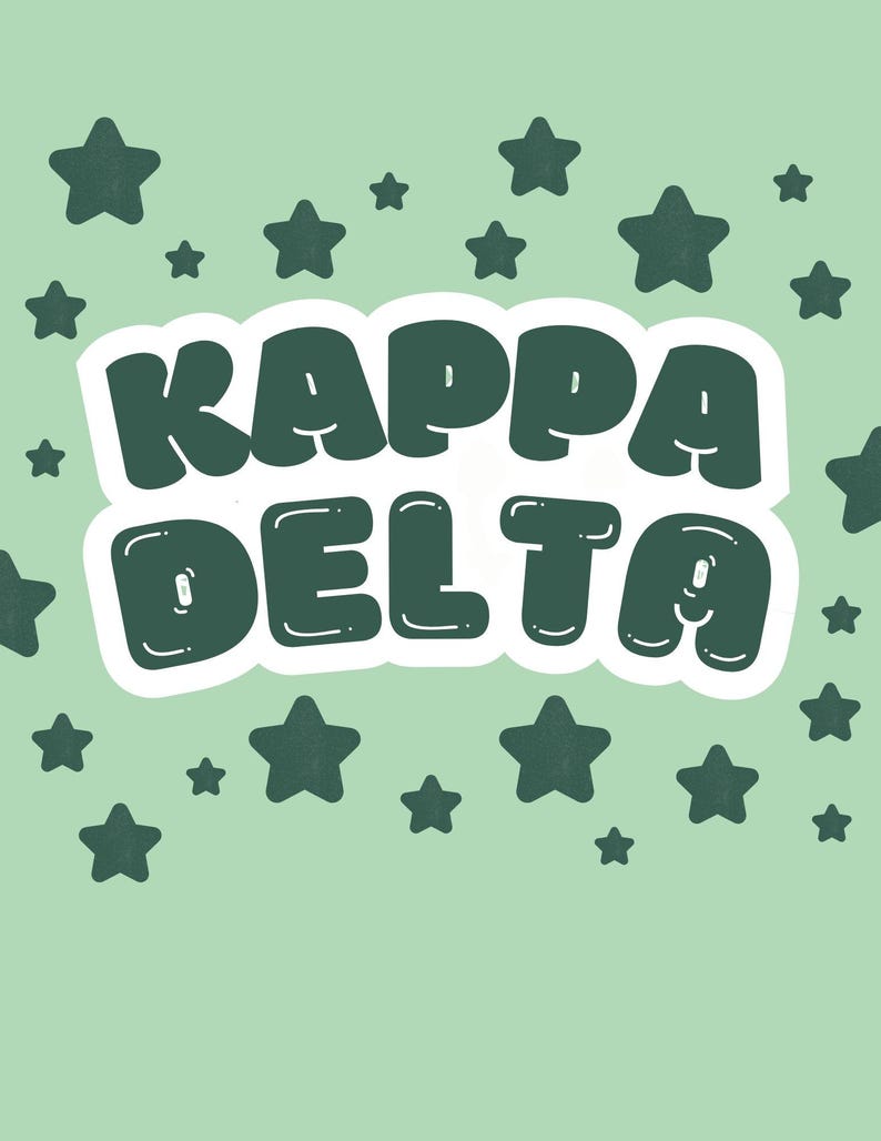 Kappa Delta Wall Prints - Etsy