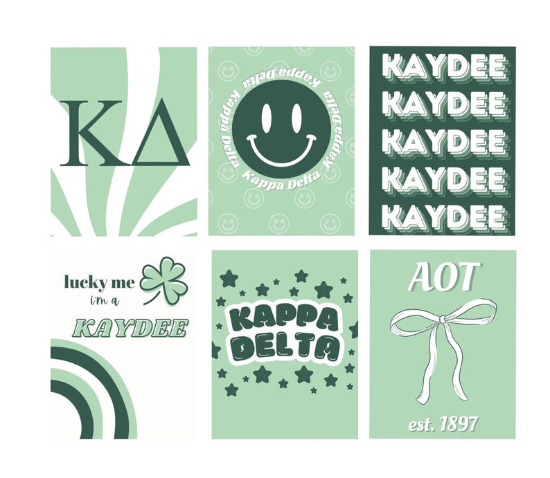 Kappa Delta Wall Prints - Etsy