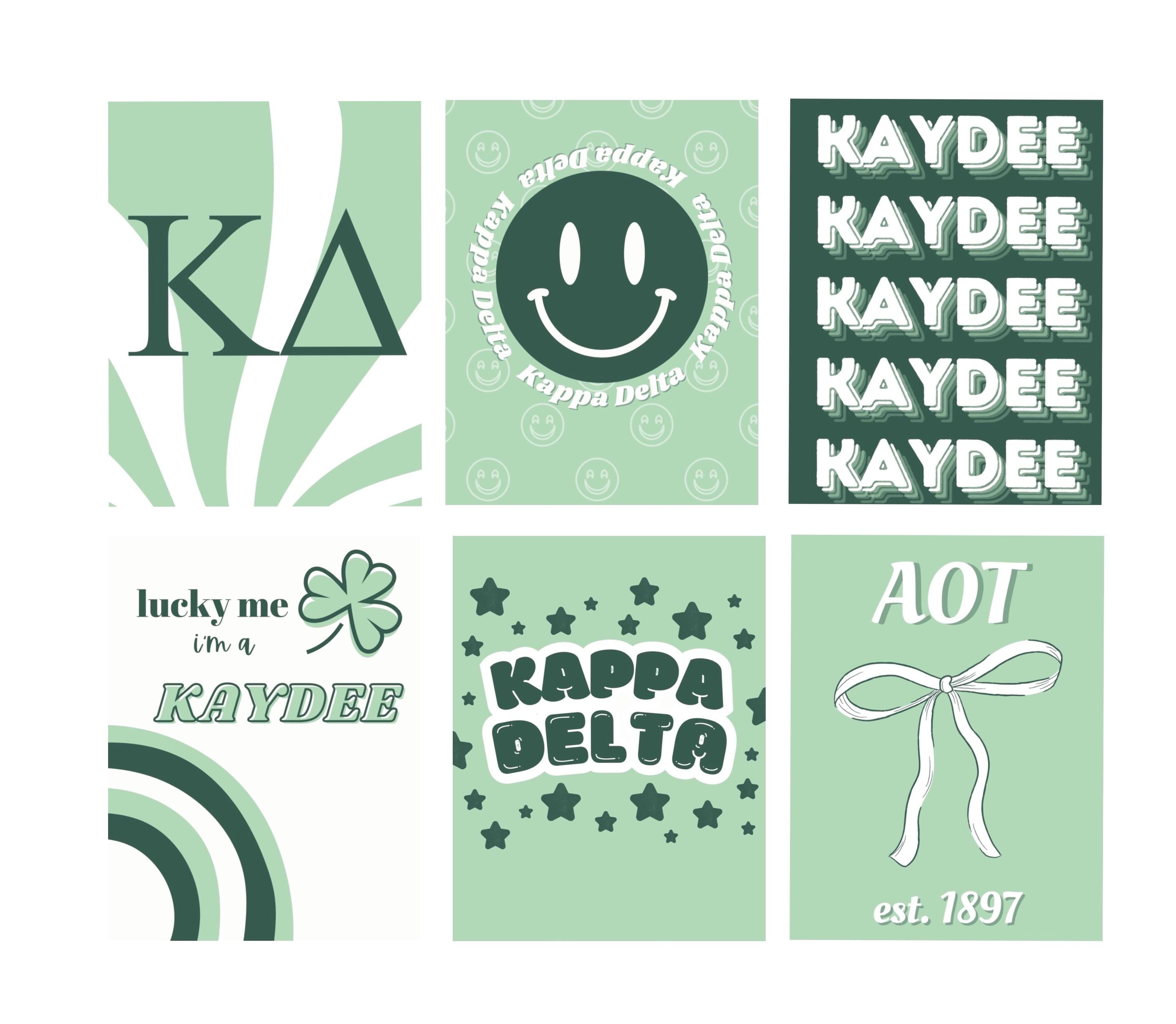 Kappa Delta Wall Prints - Etsy