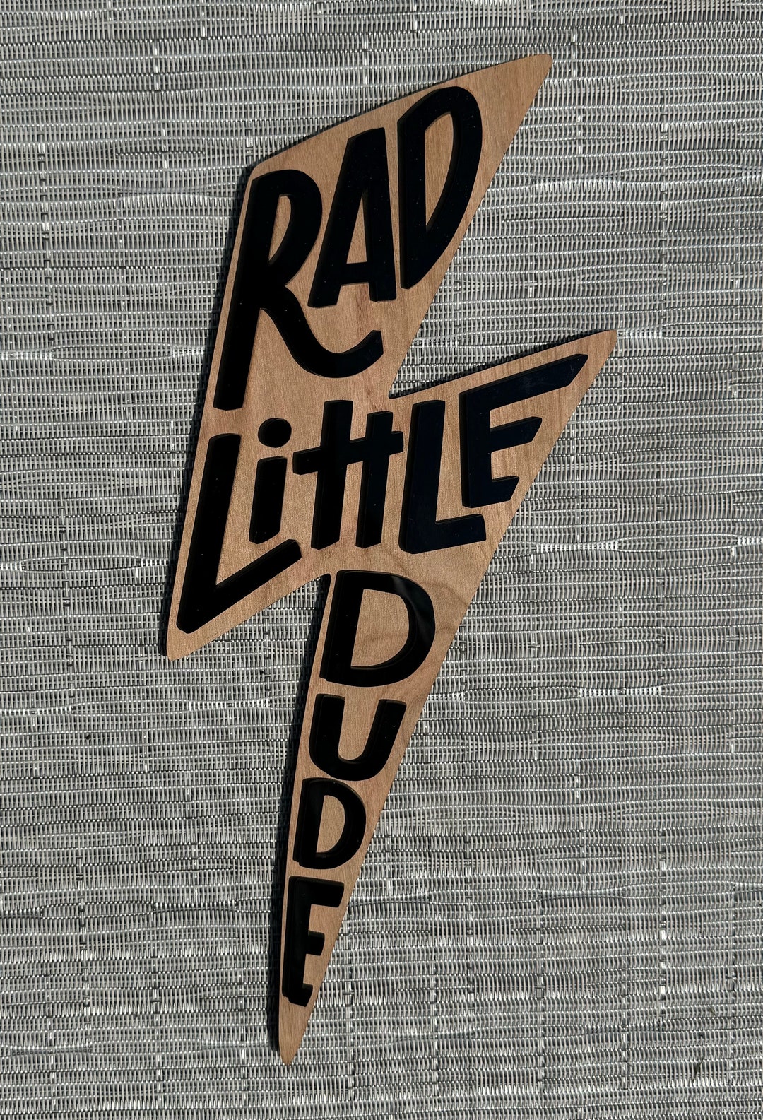 Rad Little Dude | Rad Sign | Baby Nursery - Etsy