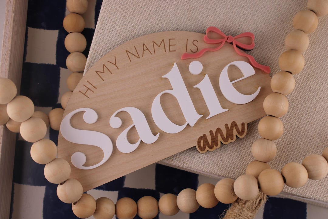 New Baby Sign, Name Sign, Baby Name Sign, Fresh 48, Hospital Sign - Etsy
