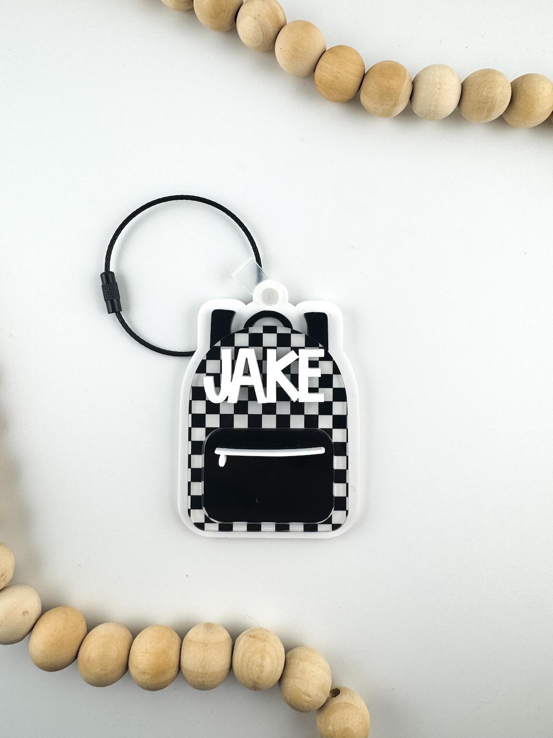 Emergency Contact Backpack Tag | Backpack Tag | Bag Tag | Scan Tag ...