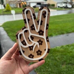 Nursery Sign, Peace Sign - Etsy