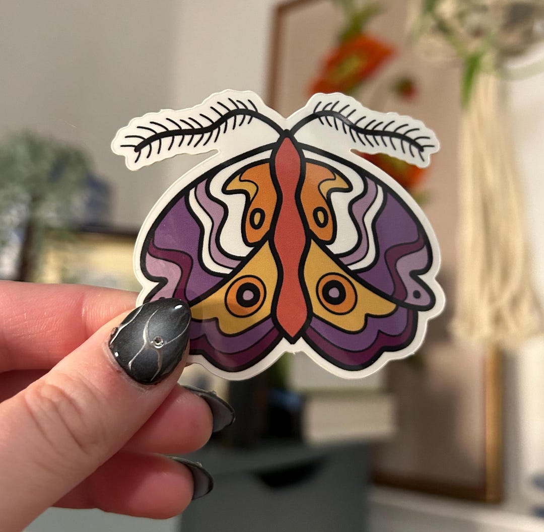 Lesbian Pride Flag Butterfly Sticker Vinyl Decal LGBTQ Sticker Queer ...