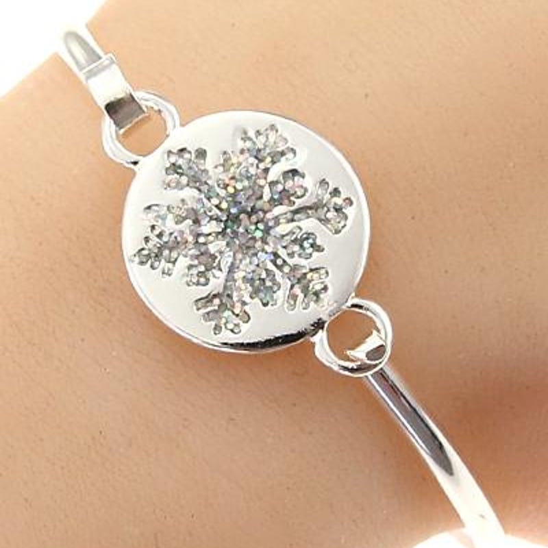 Snowflake Bracelet - Etsy
