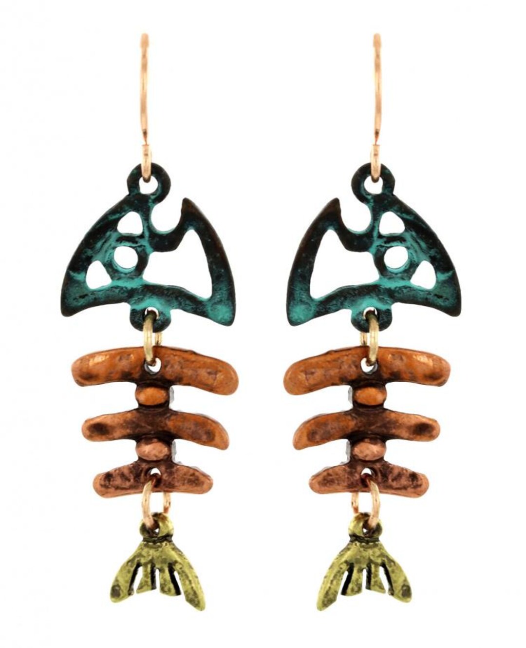 Gift*fish Bone Earring Fish Bone Jewelry Fish Earrings Fish Skeleton ...