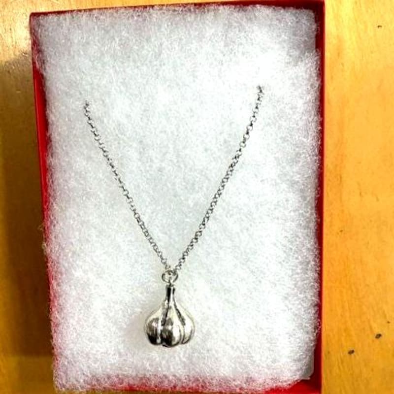 Garlic Pendant Sterling - Etsy