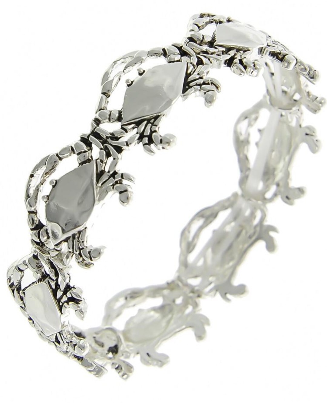Crab Metal Stretch Bracelet Ocean Sea Metal Handmade Jewelry Women ...