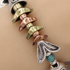 Fish Bone Bracelet Fish Bone Jewelry Stretch Bracelet Fish Skeleton ...