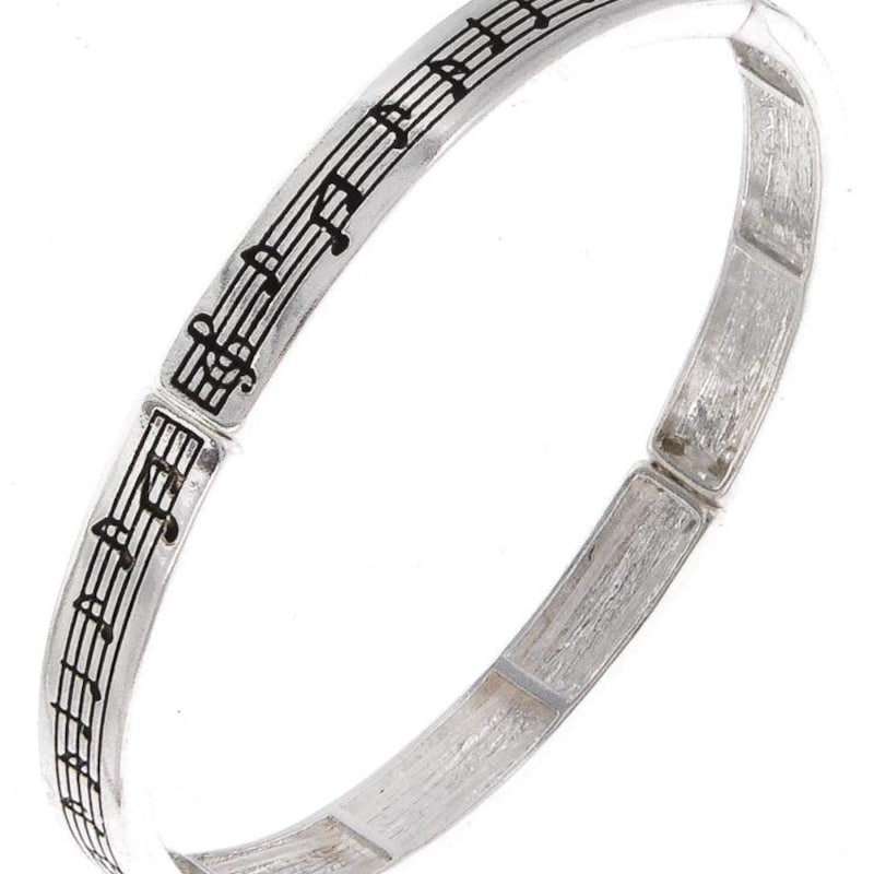 Music Note Bracelet - Etsy