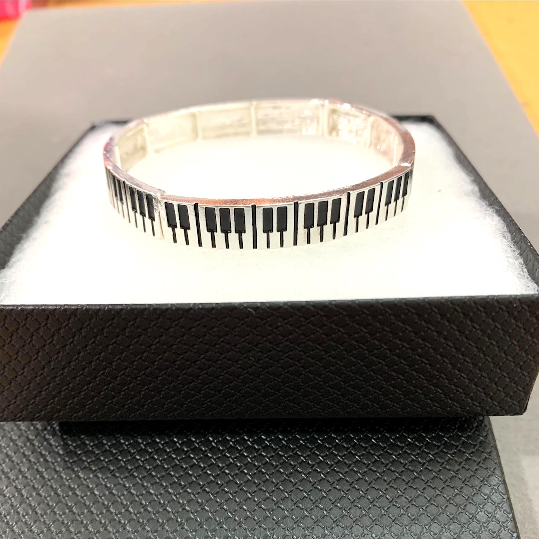 Piano***Pulsera elástica con teclado, regalo para profesores de música ...