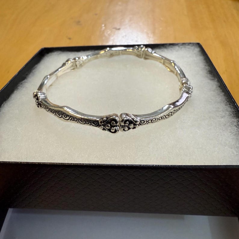 Brighton***style Inspire Filigree Bracelet, Stackable Bracelet, Stretch ...