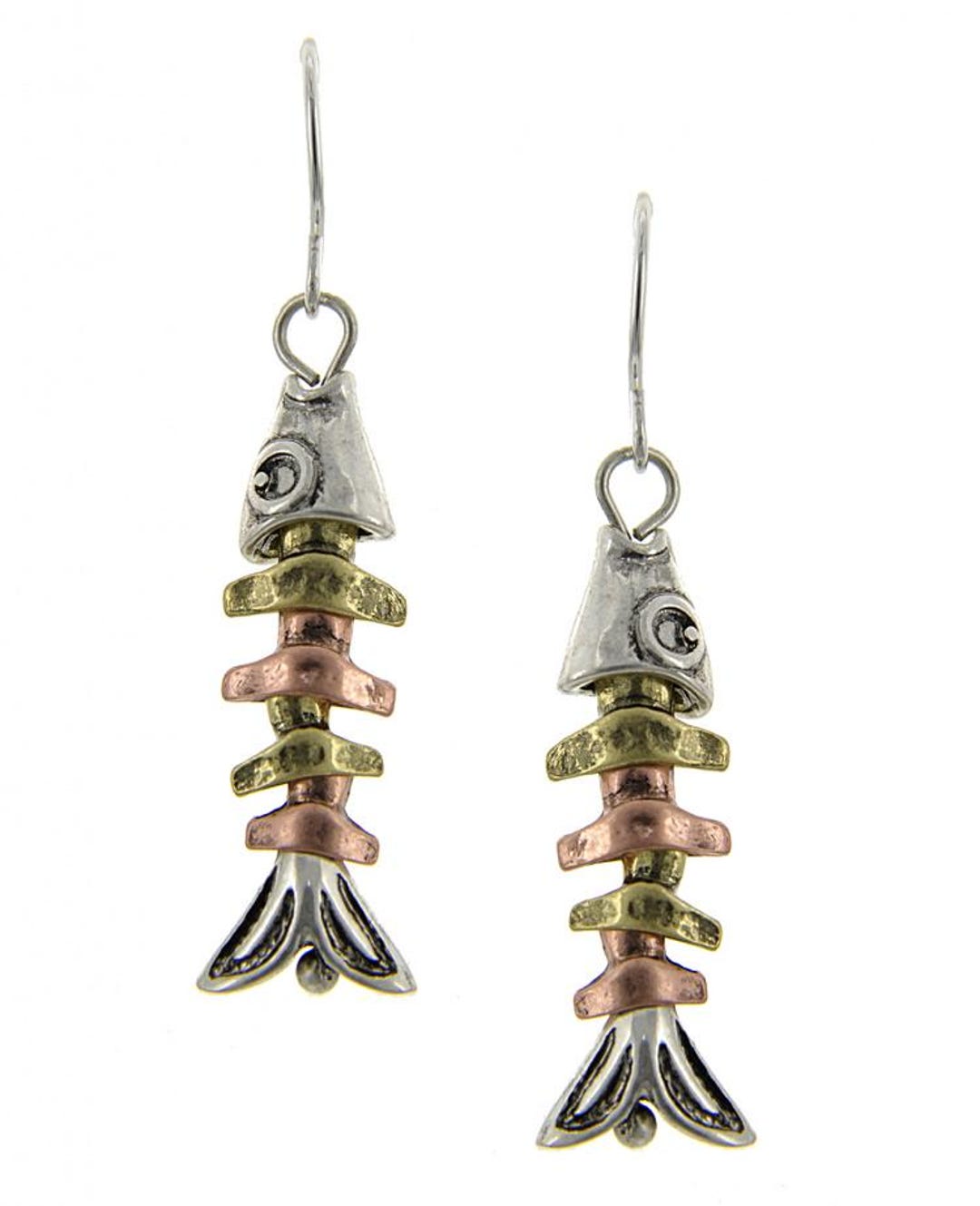 Movable***fish Bone Earring Fish Bone Jewelry Fish Earrings Fish ...
