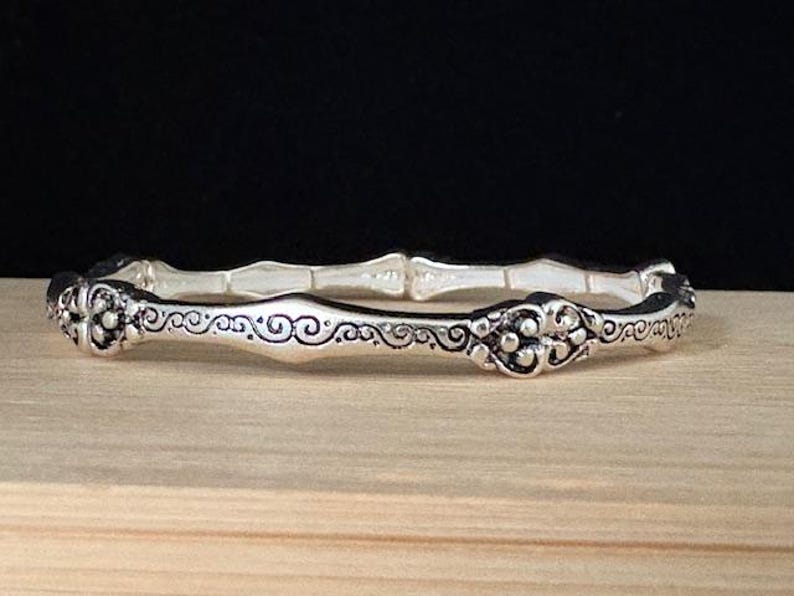 Brighton***style Inspire Filigree Bracelet, Stackable Bracelet, Stretch ...