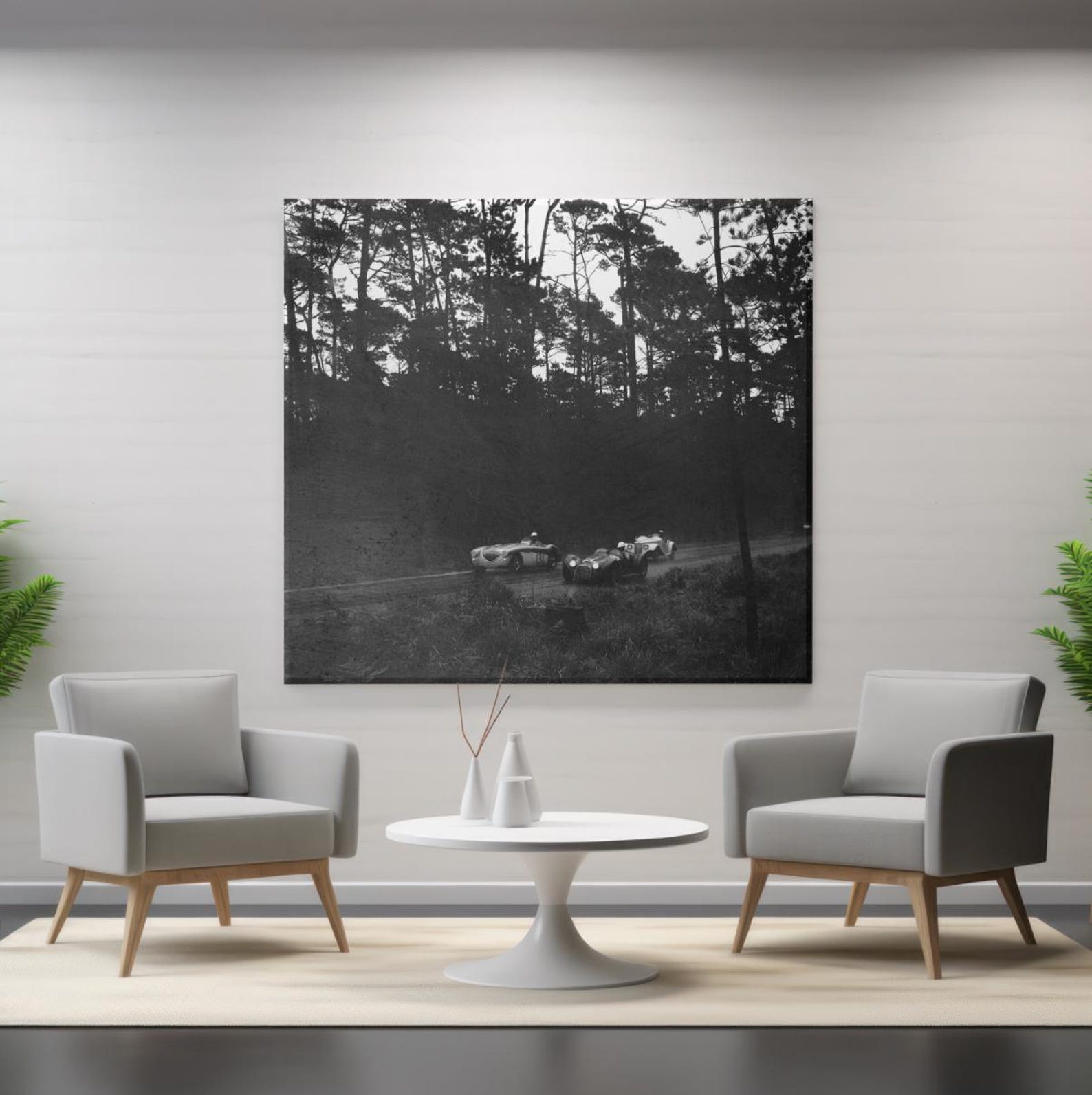 Bill Pollack in the 1950's Racing in the Woods of Pebble Beach, Enjoy a ...