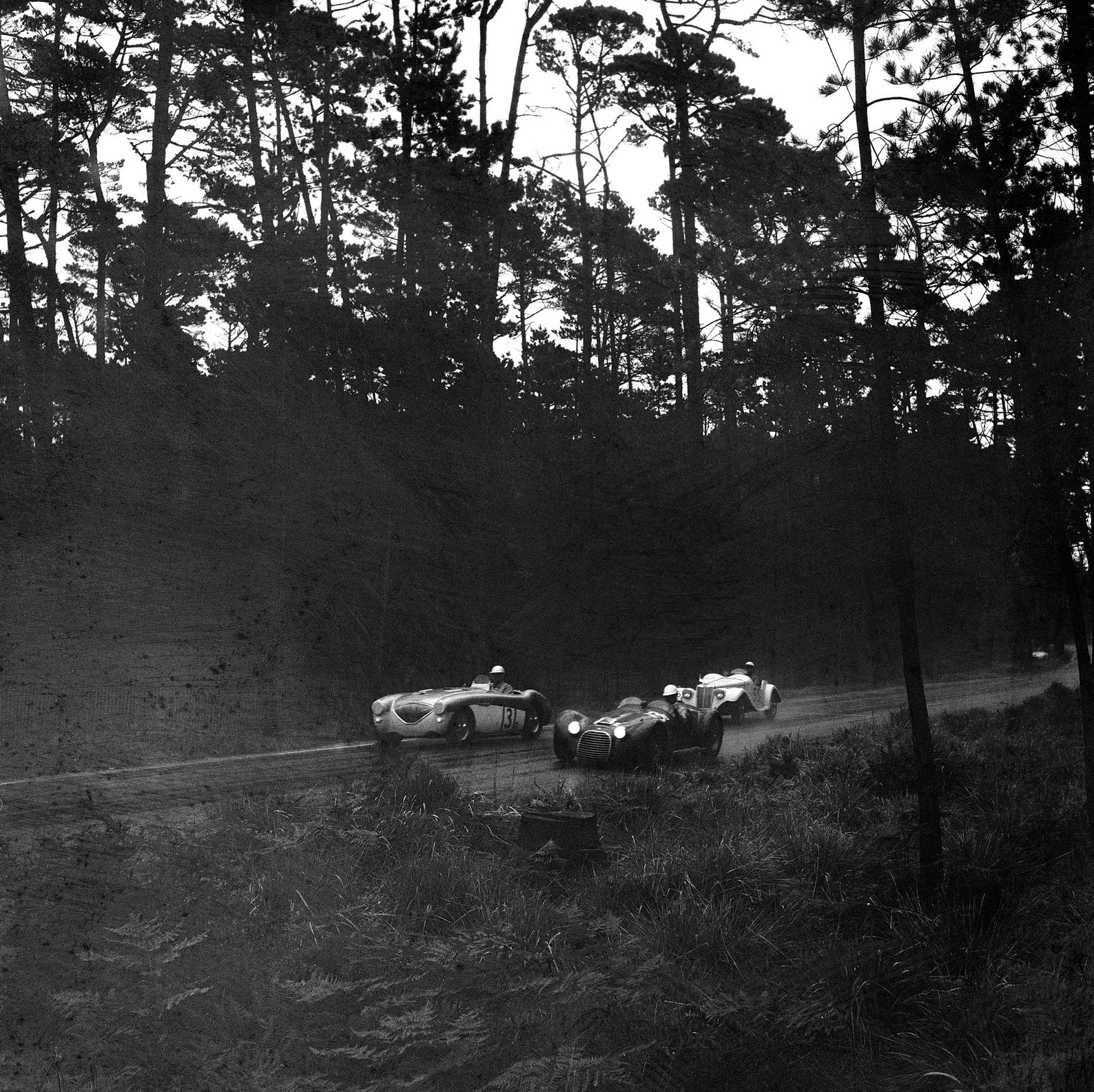 Bill Pollack in the 1950's Racing in the Woods of Pebble Beach, Enjoy a ...