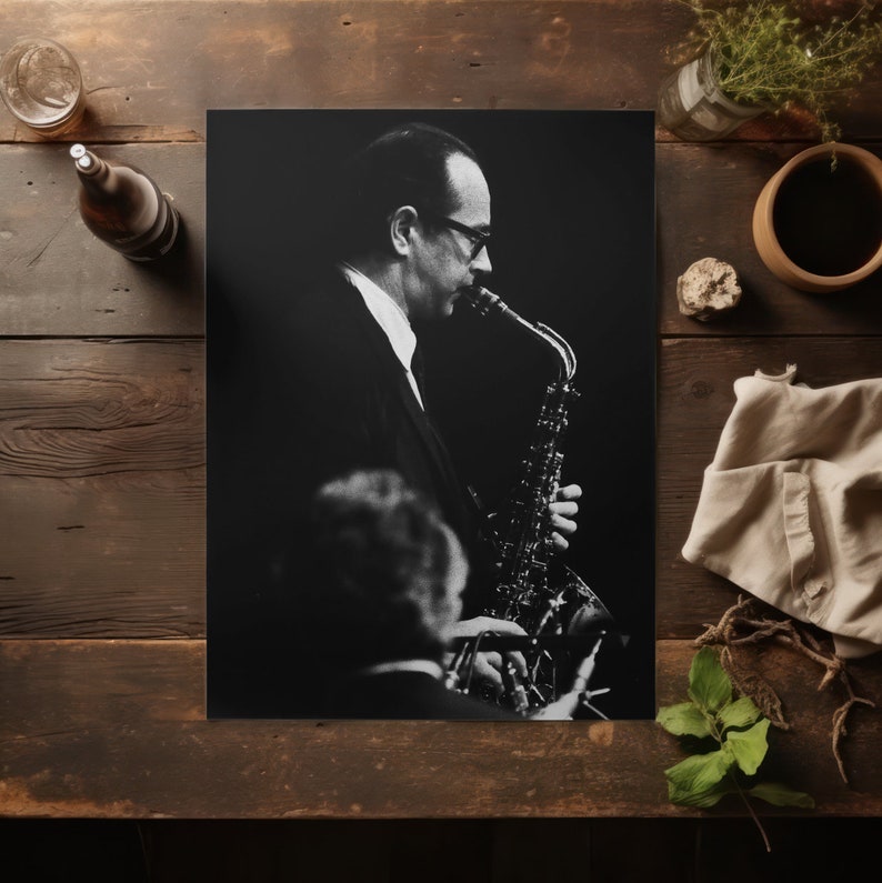 Paul Desmond and Dave Brubeck at the Monterey Jazz Festival in the ...