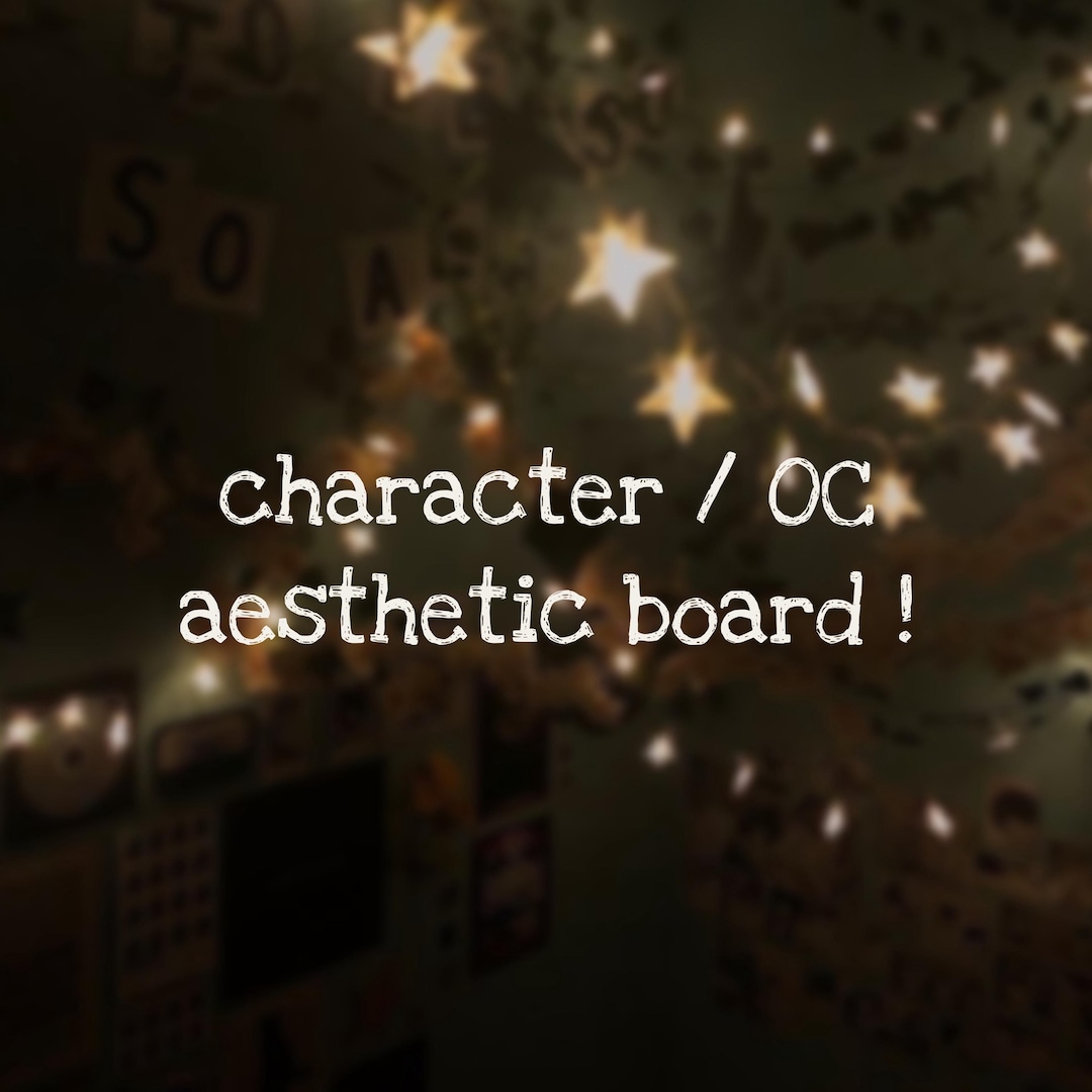 Character/oc Aesthetic Board ! - Etsy