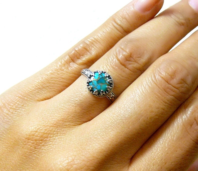 Roxy Ring Beautiful Gothic Vintage Inspired Sterling Silver - Etsy