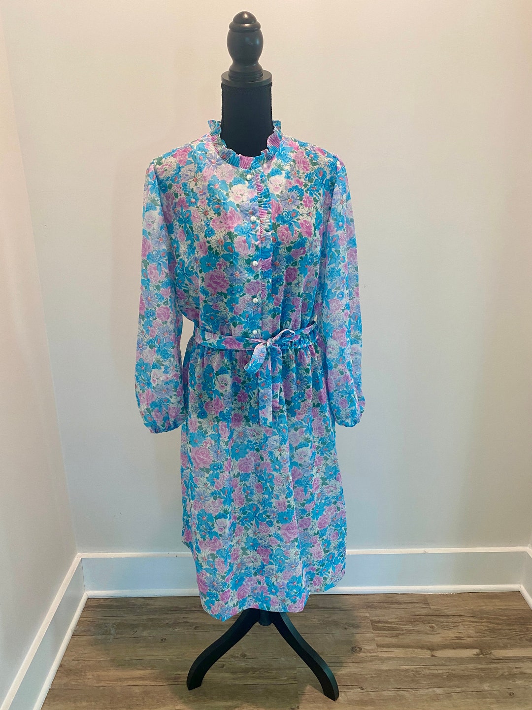 Jennifer Gee Vintage Floral Dress Clothes Clothing Dresses - Etsy