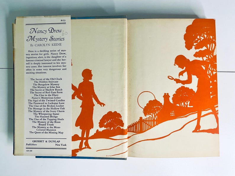 Nancy Drew Mystery Stories Book 9 the Sign of the Twisted Candles ...