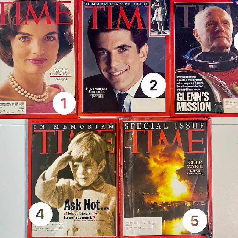 Time 90s Magazines - Etsy