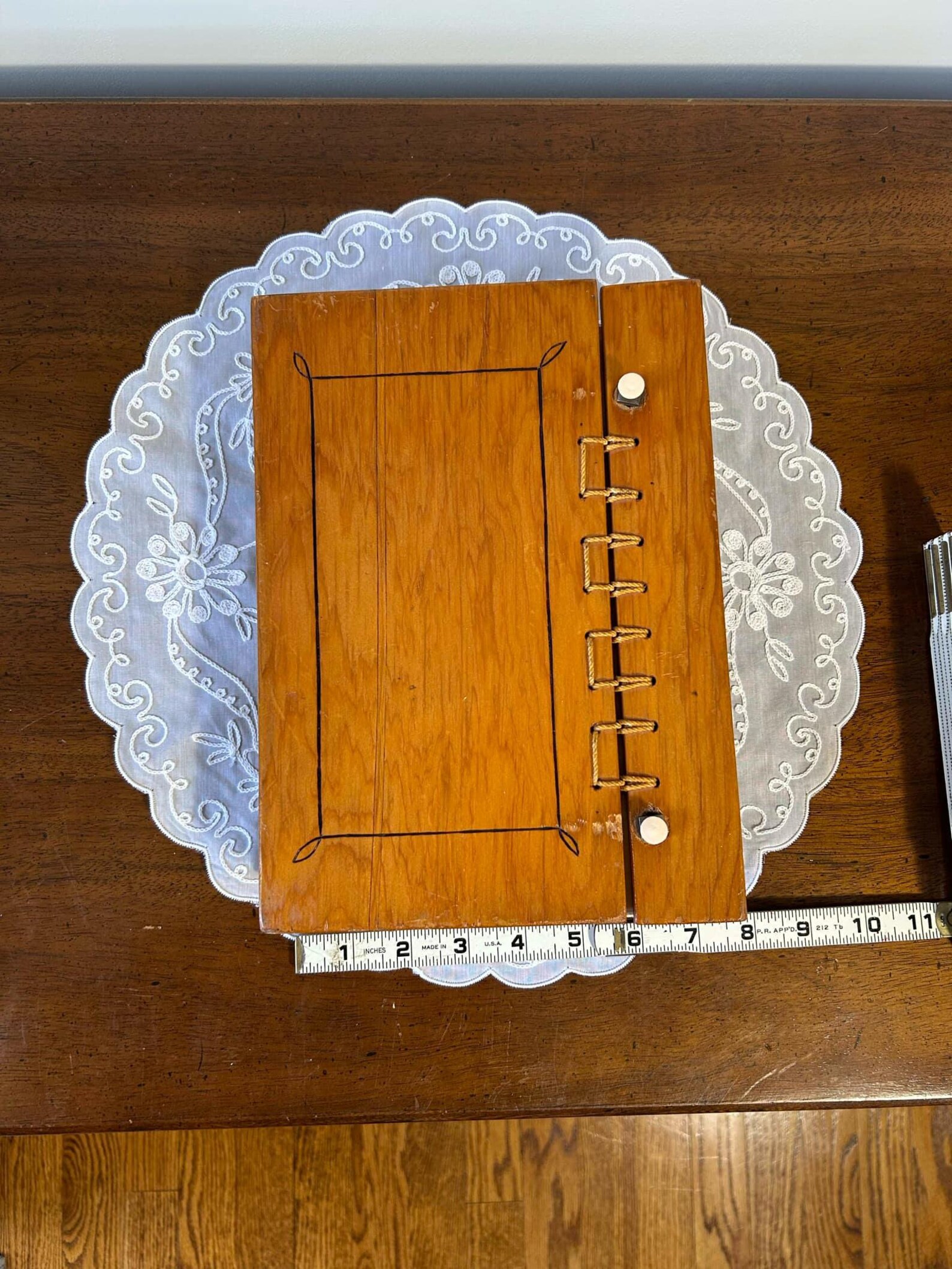 Handmade Wooden Book Cover - Mid Century Popular Science - Etsy