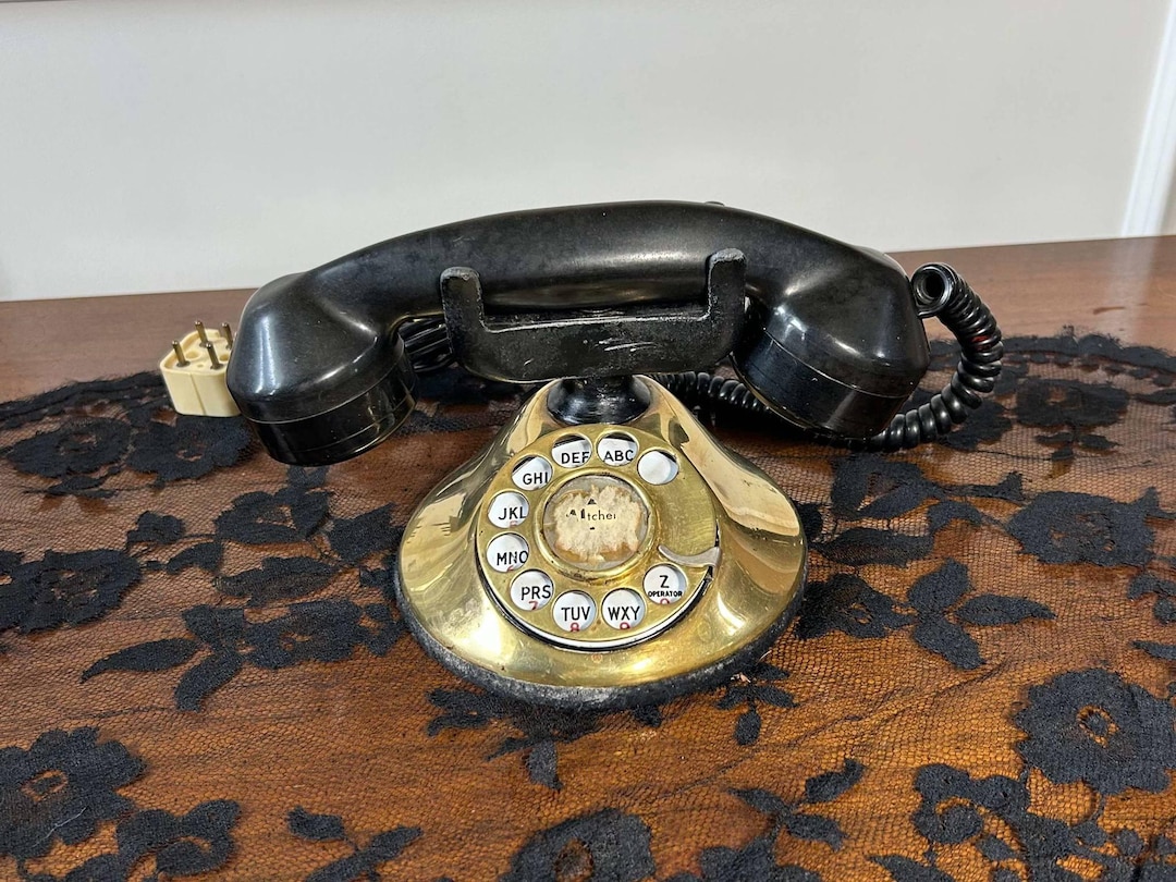 Brass Monophone Automatic Electric Co - as Is - Etsy