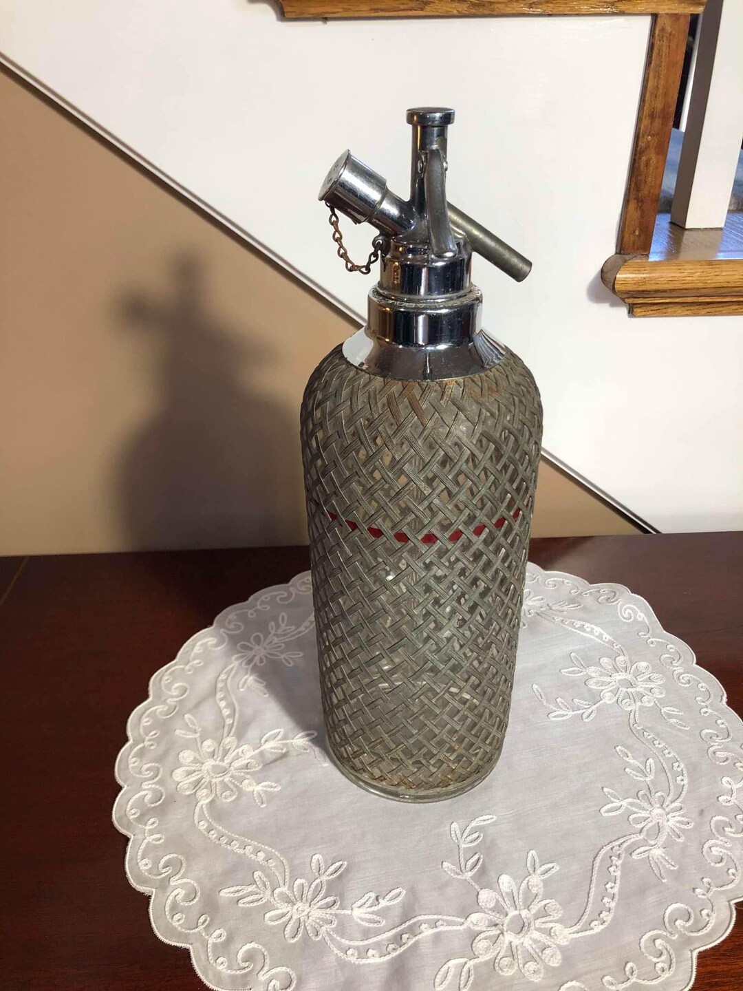 Sparklets Makers London Wire Mesh Siphon Soda Seltzer Dispenser - Etsy