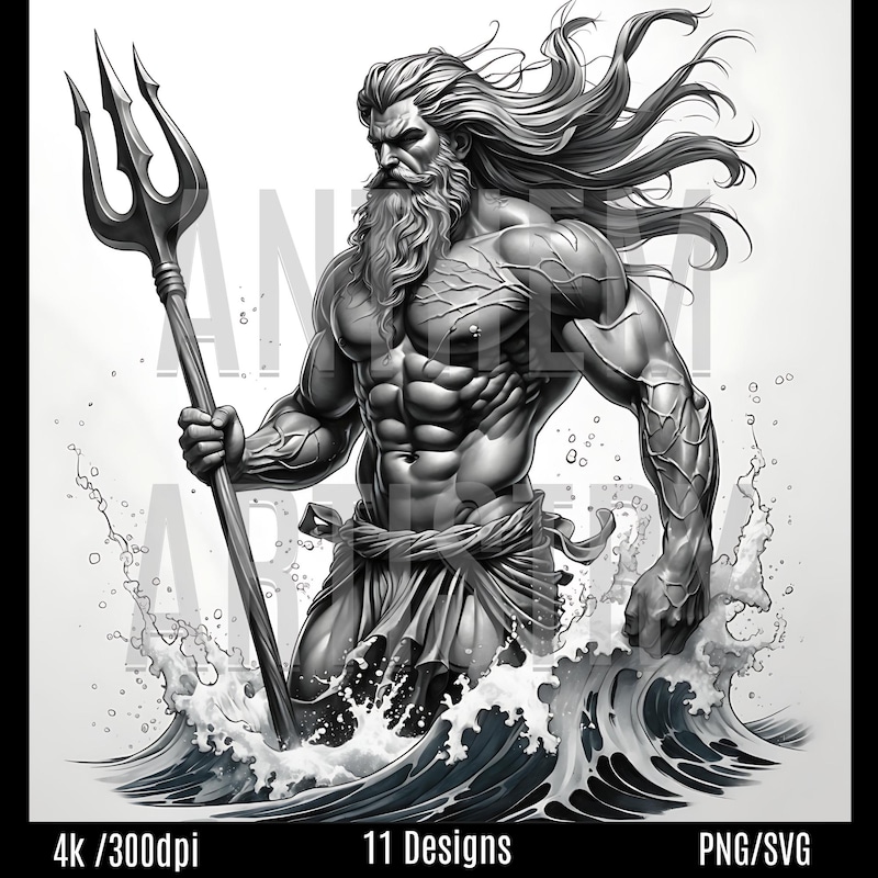 Poseidon Pattern - Etsy UK