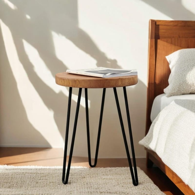 Small Primitive End Table - Etsy